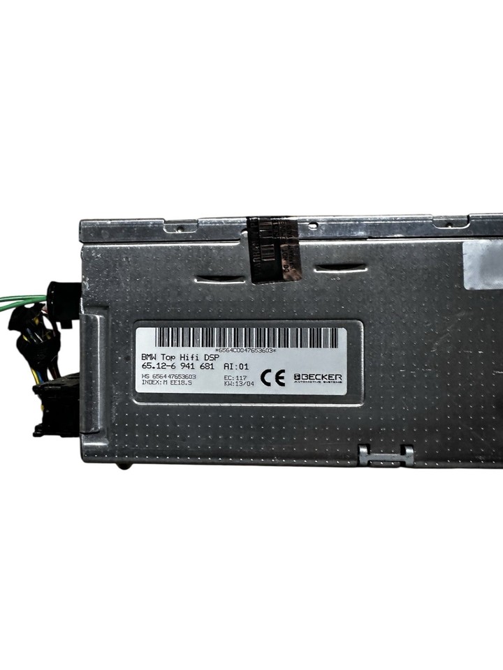 02-08 BMW Amplifier 65.12-6 941 681 E65 E66 7 Series Logic 7 AMP Sound ...