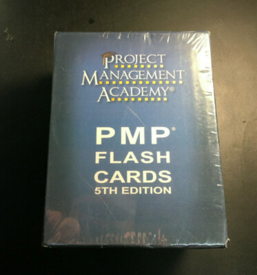 Pmp Project Management Academy flash cards. 2014 5th edition. NEW | eBay