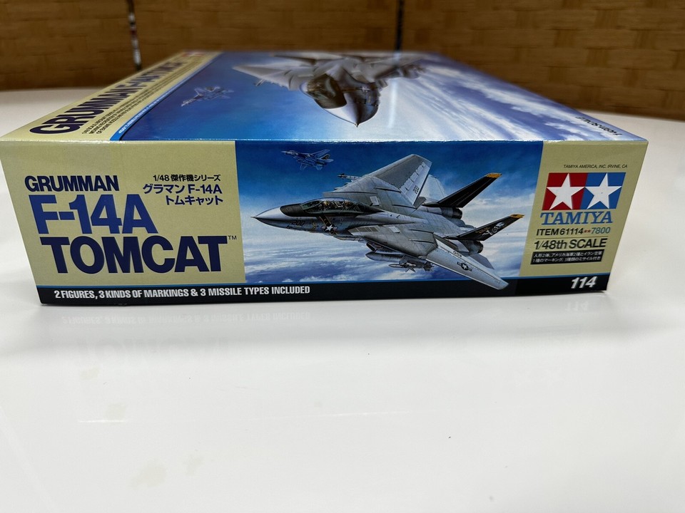 Tamiya 61114 1/48 Masterpiece Aircraft Series Grumman F-14A Tomcat ...
