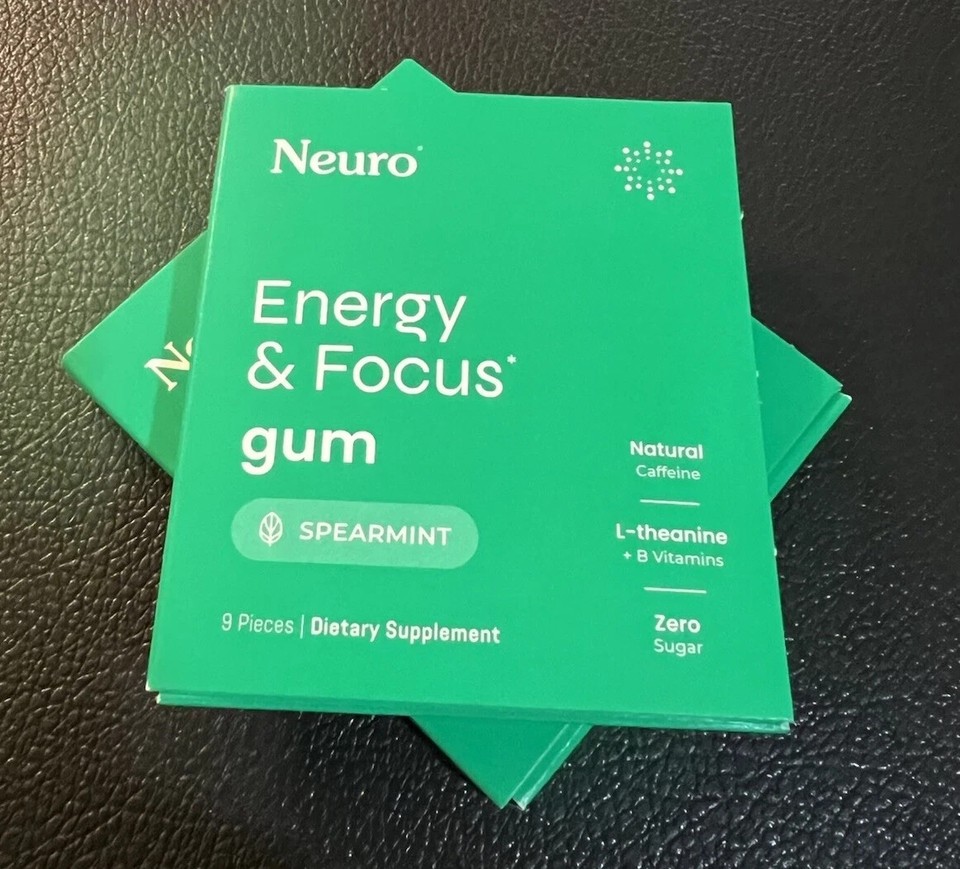 Neuro Mints Gum Energy & Focus Calm & Clarity Sleep & Recharge ...