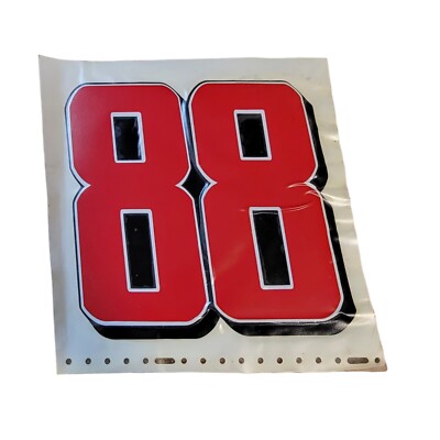 Dale Earnhardt Jr #88 2008 Window Decal Sticker Nascar NOS Racing | eBay