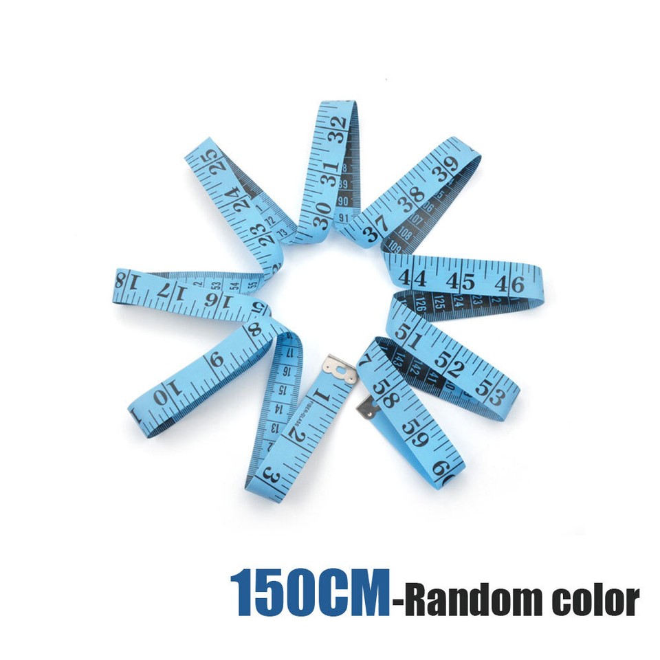 60" Body Measuring Ruler Sewing Tailor Tape Measure Centimeter Meter ...