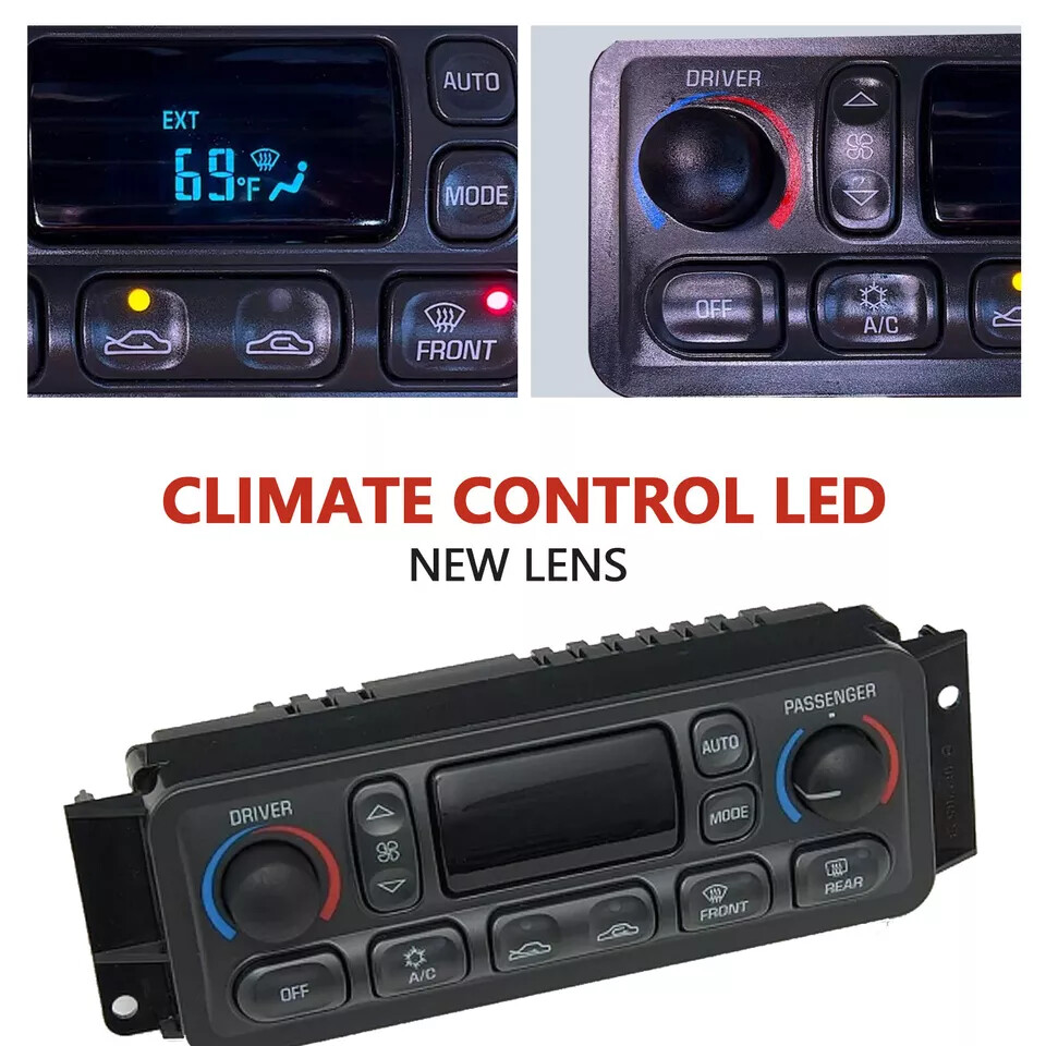 Replacement FOR 1997-2004 C5 Corvette A/C Climate Control HVAC 09352181 ...
