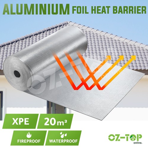 Aluminum Roof Cell Insulation Shield Reflective Radiant Foil Heat ...