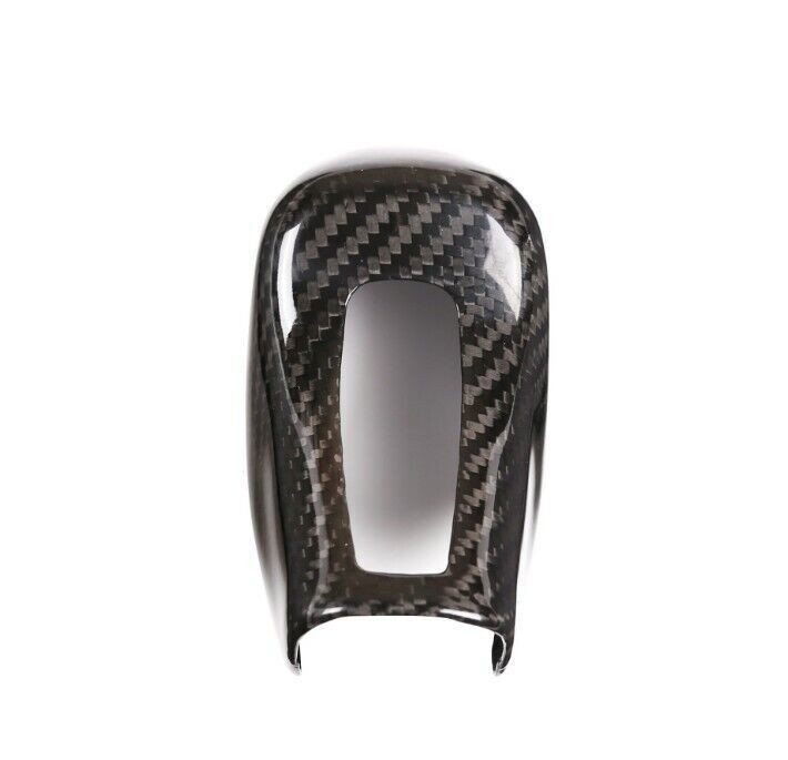 Real Carbon Fiber Gear Shift Knob Cover Fit for Maserati Levante Ghibli ...