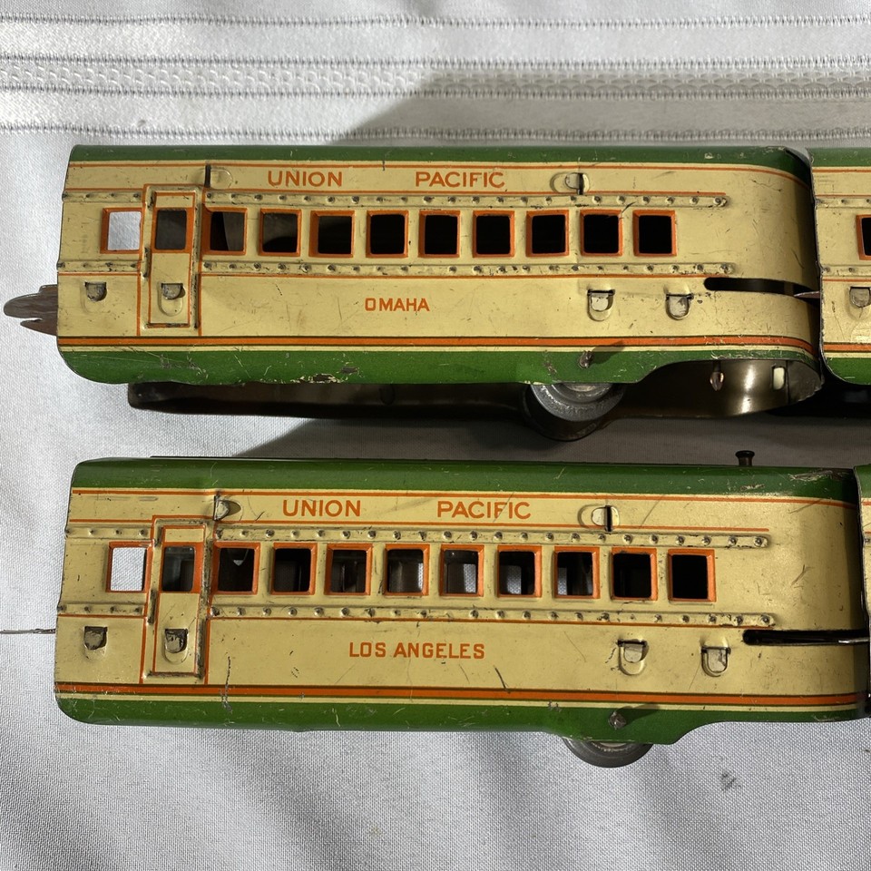 Marx M10005 Union Pacific Los Angeles/Omaha Train Passenger Cars | eBay