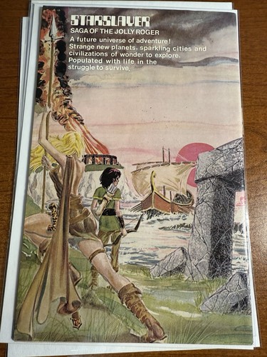 STARSLAYER 1 (VF-) 1ST APPEARANCE STARSLAYER ROCKETEER AD 1982 ...