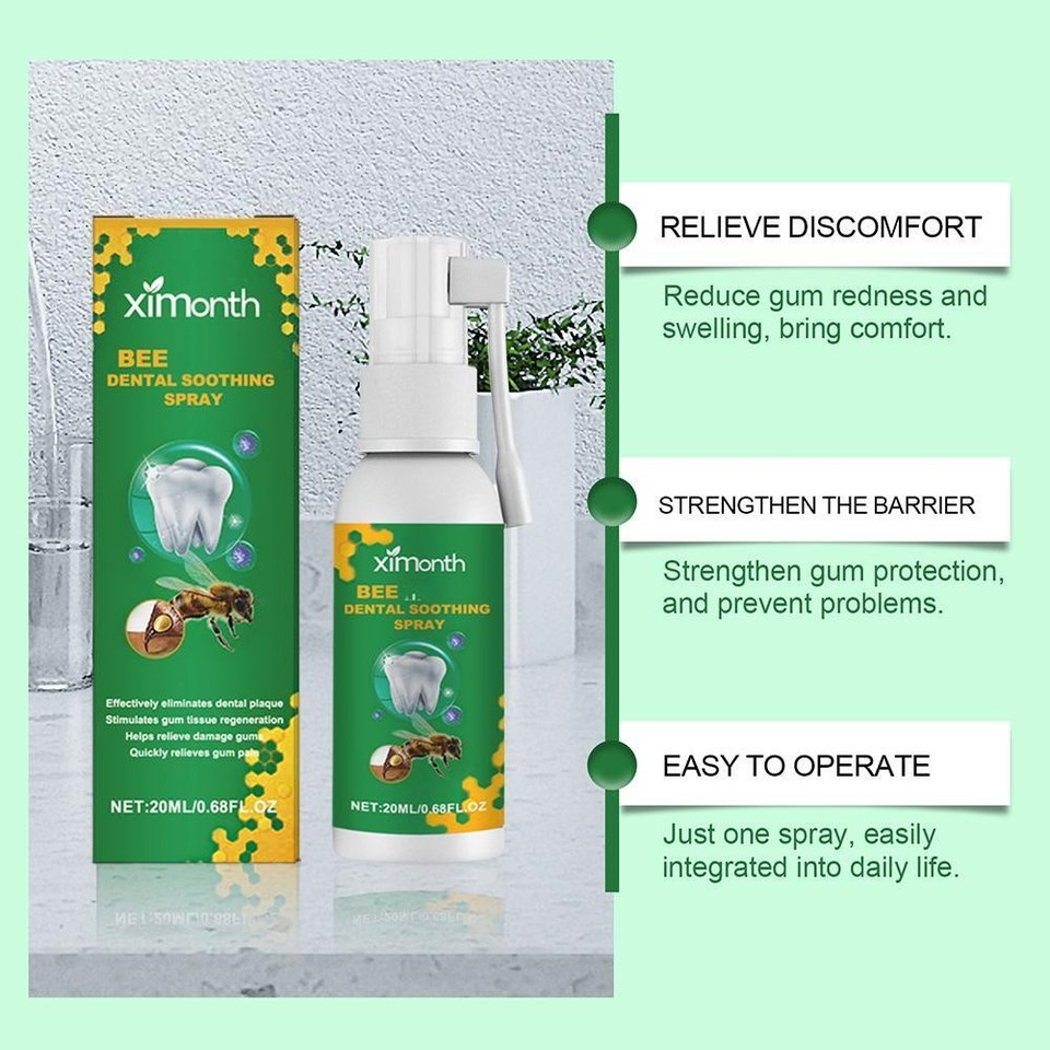 20ml Dental Calculus Dissolving Spray Tartar Remover Cleaner Teeth S5C3 ...