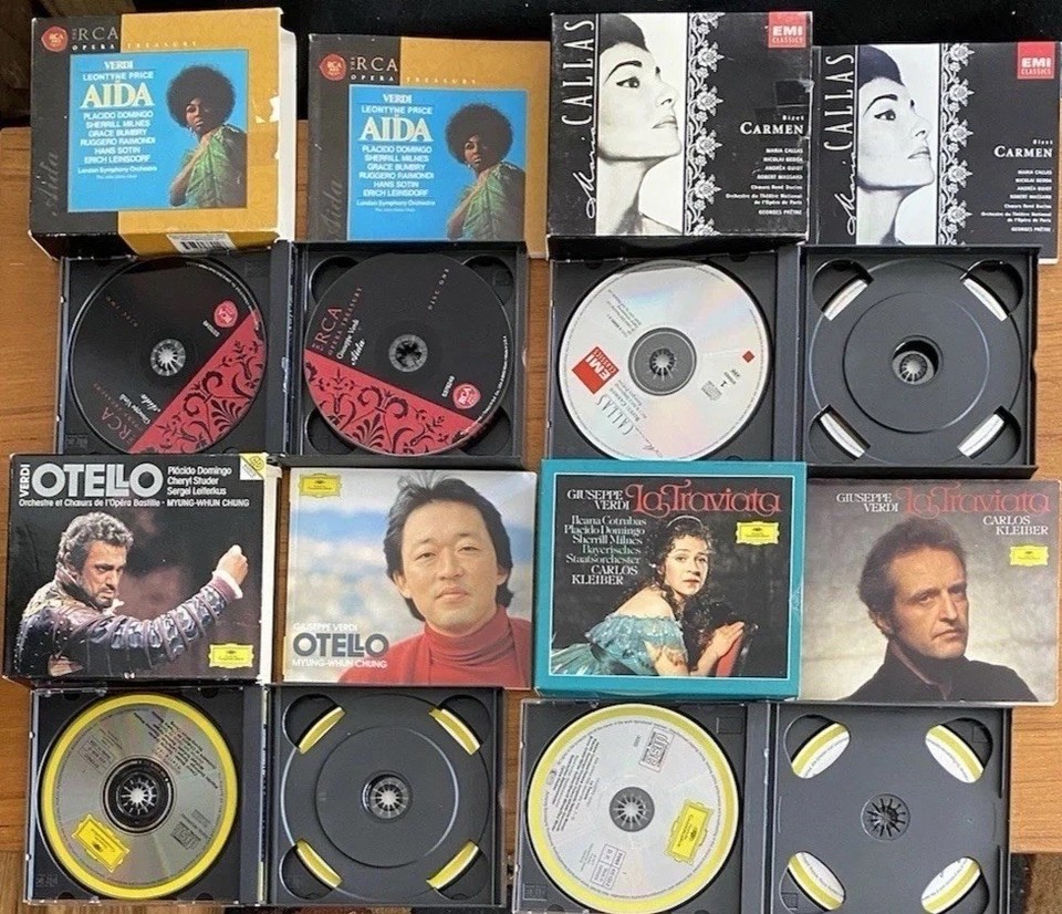 Classical Opera Collection 11 Box Sets CDs With Booklets; XLNT! | eBay