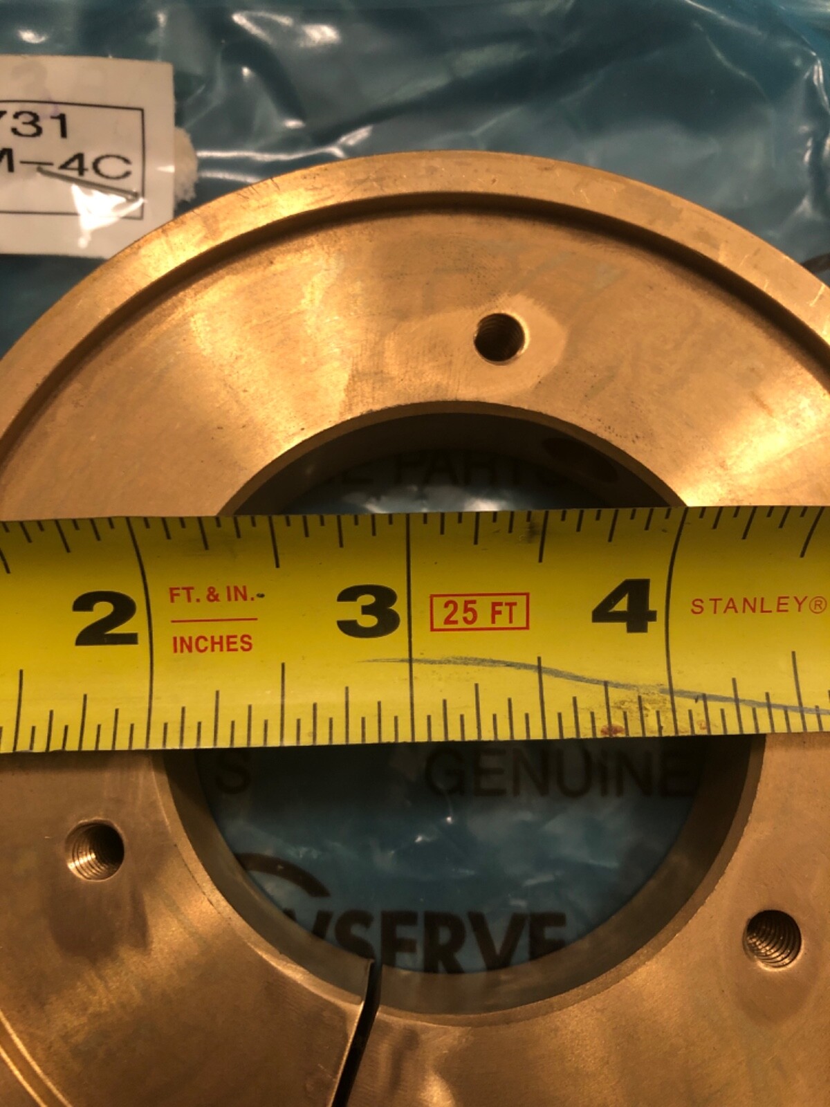 FlowServe Flinger Coupling 4223610590, 2-3/8"ID, 4-5/8”OD Bronze | eBay