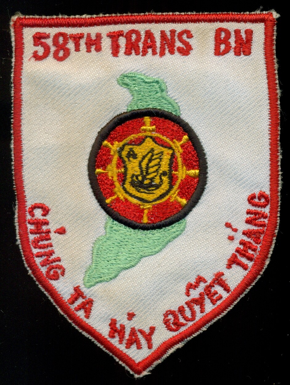 Original US Army 58th Transportation BN Vietnam Patch C-11 | eBay