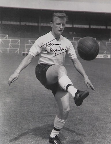 TERRY DYSON TOTTENHAM SIGNED PHOTO SIZE 12 x 16 INCH 1955-1965 (REDUCED ...