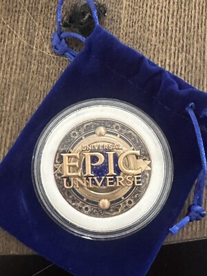Limited Edition: Universal EPIC Universe Grand Opening Medallion | eBay