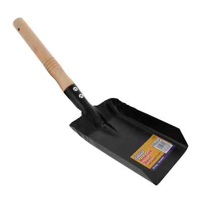 METAL COAL HAND SHOVEL SPADE BLACK FIREPLACE FIRE ASH DUSTPAN PET DOG ...
