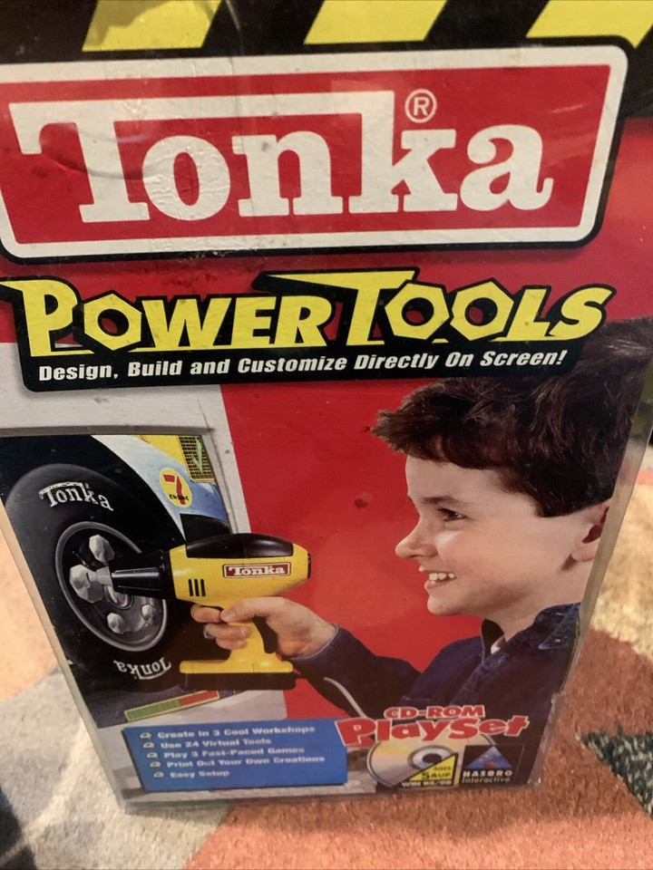 Tonka Power Tools CD-ROM Playset (PC, 2000) 76930992937 | eBay