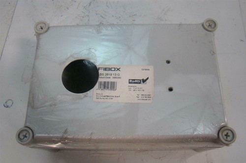 Fibox Industrial Control Panel Enclosure ABS 2819 13 G | eBay