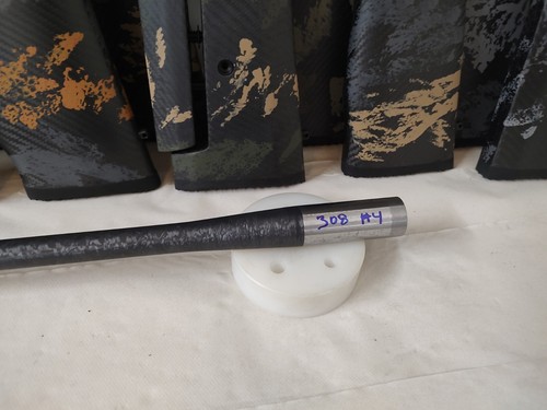 Wilson 308 10 twist CARBON WRAPPED #4 Contoured Barrel Blank | eBay