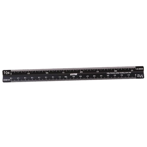 Measuring Scale Metal Ruler Architect Engineers Reference Rule Model ...