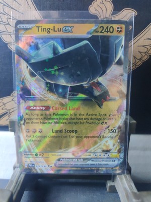 Pokemon Ting-Lu EX Scarlet & Violet Paldea Evolved Holo Double Rare ...