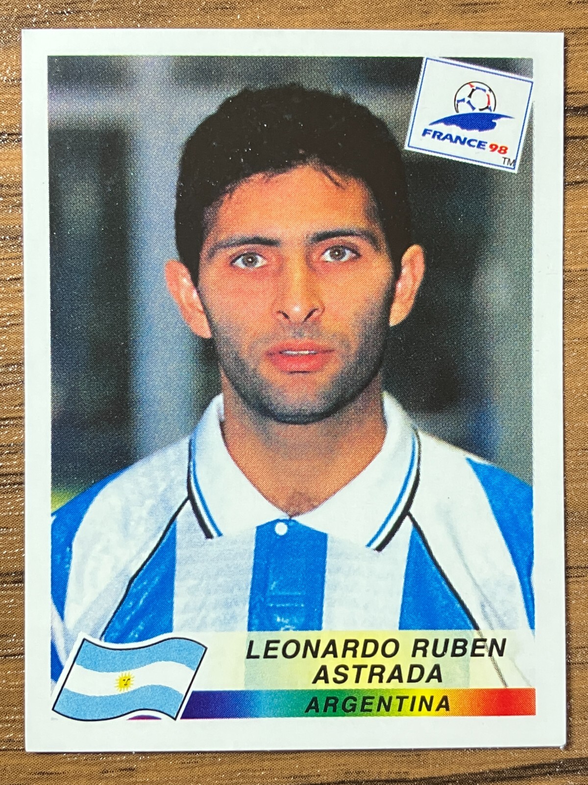 Panini 1998 World Cup France 98 Stickers No.508 Leonardo Ruben Astrada ...