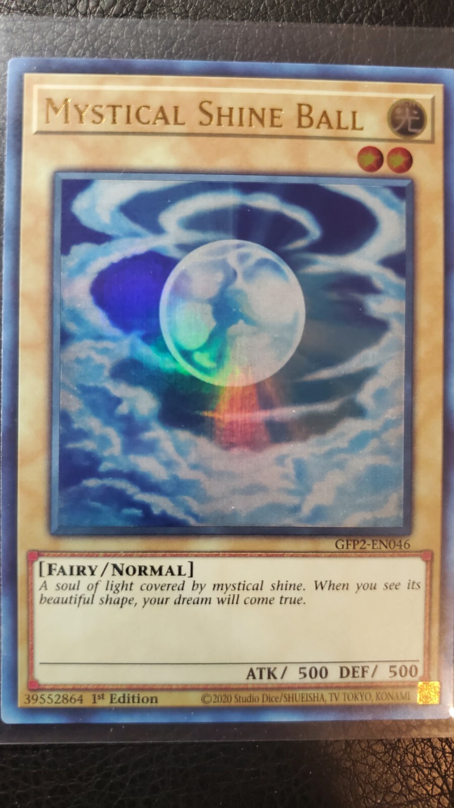 Mystical Shine Ball 1st Ed GFP2-EN046 NM Yu-Gi-Oh Ghost Of The Past ...