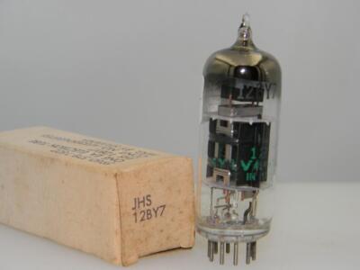 Sylvania JHS 12BY7 NOS NIB Black Plate Copper Grid Halo Get Serious ...
