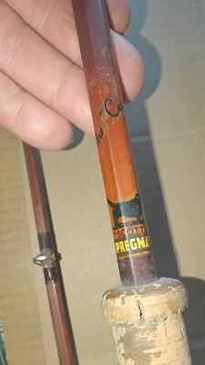 pair Sharpe's Scottie two piece cane 10' Impregnated The 'Carp' rod ...