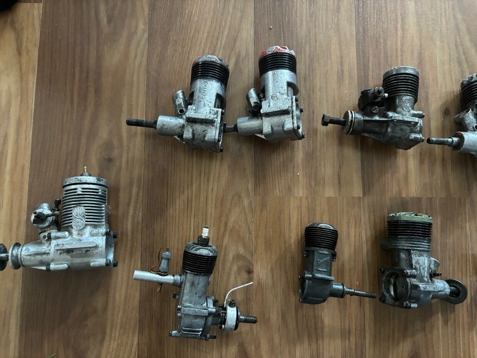 LOT OF 12 VINTAGE RC ENGINES FOR PARTS OR REPAIR | eBay