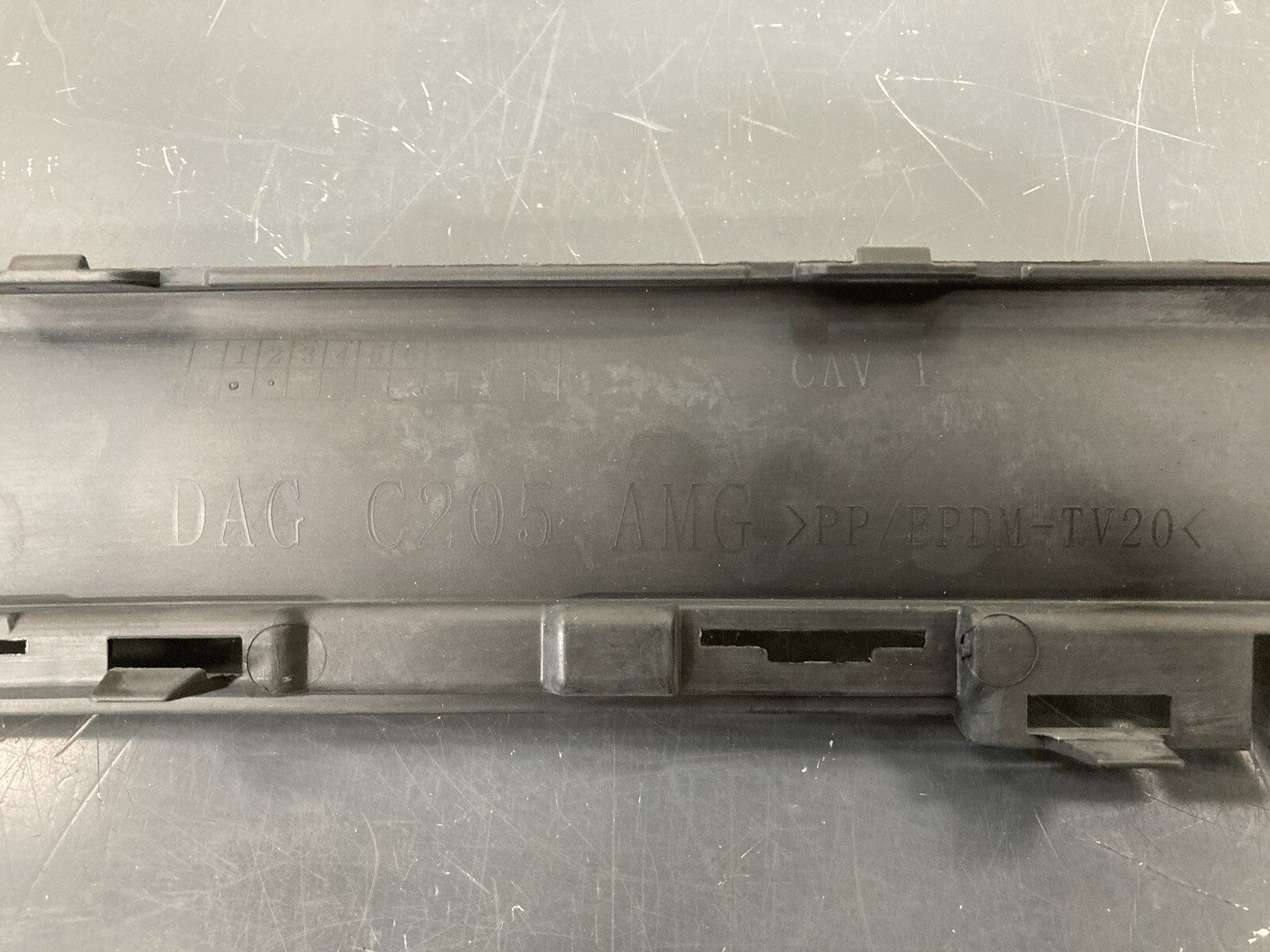 MERCEDES C Class C205 Coupe AMG Rear Bumper Diffuser 2015 to 2018 ...