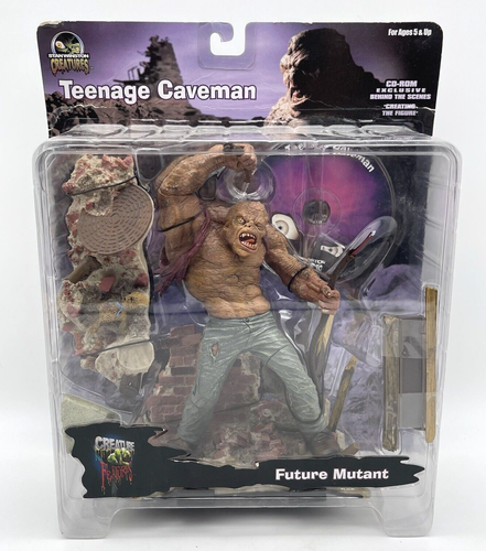 Stan Winston Creatures Teenage Caveman Future Mutant Figure w/ CD ROM ...
