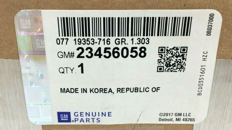 GMC Terrain Acadia front grille red Nameplate Emblem Badge new OEM ...