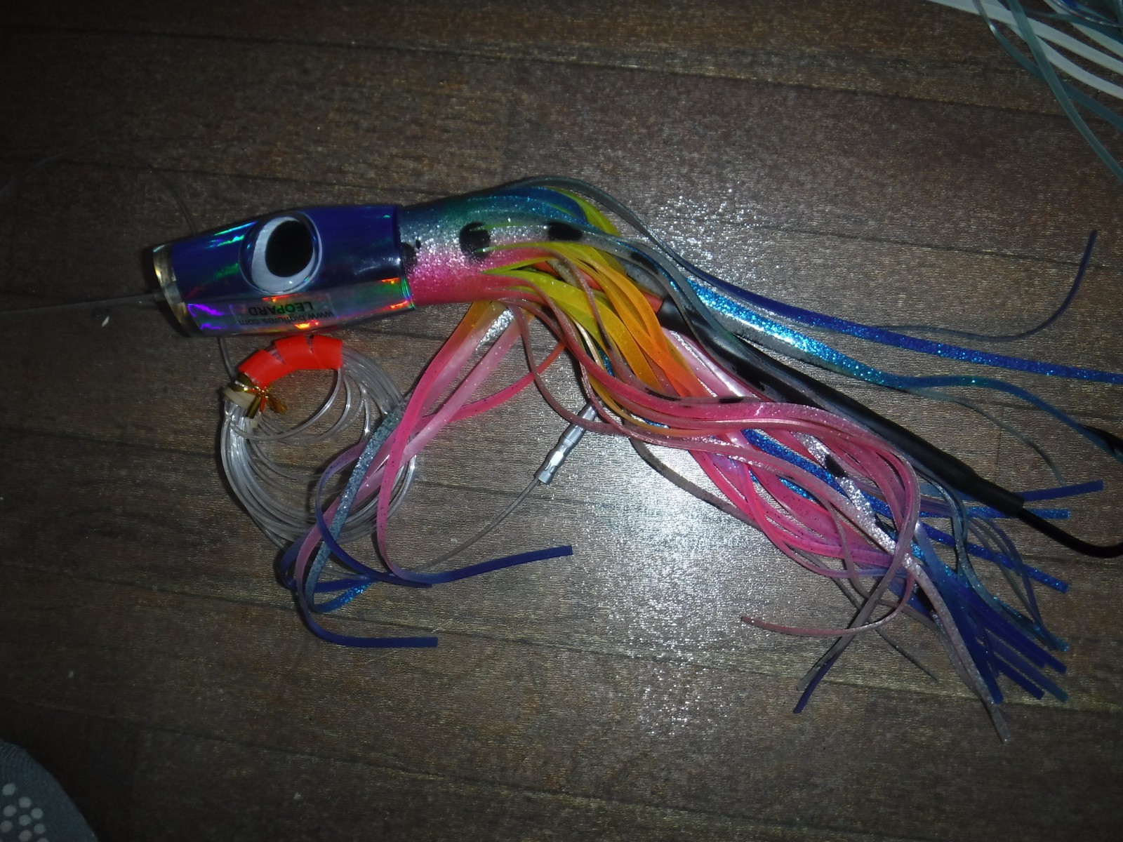 14" rigged Leapord Big Game Trolling Lure Wahoo Marlin | eBay