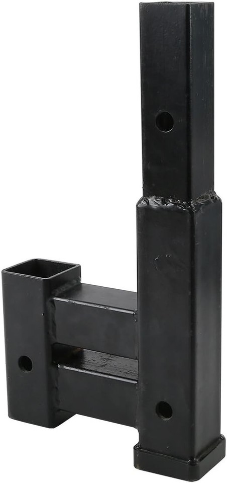 4000 LB Dual 2" Trailer Hitch Receiver Rise-Drop Adapter Extender ...