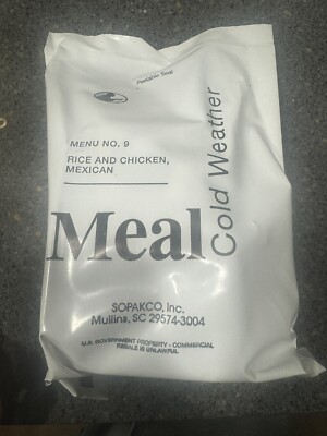 Cold Weather Military MRE Individual Meals - 2025 Inspection US | eBay