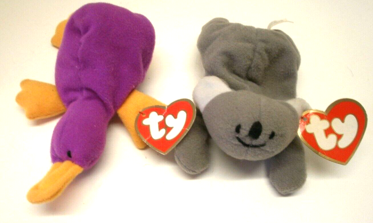 TY Teenie Beanie Babies PATTI & MEL | eBay