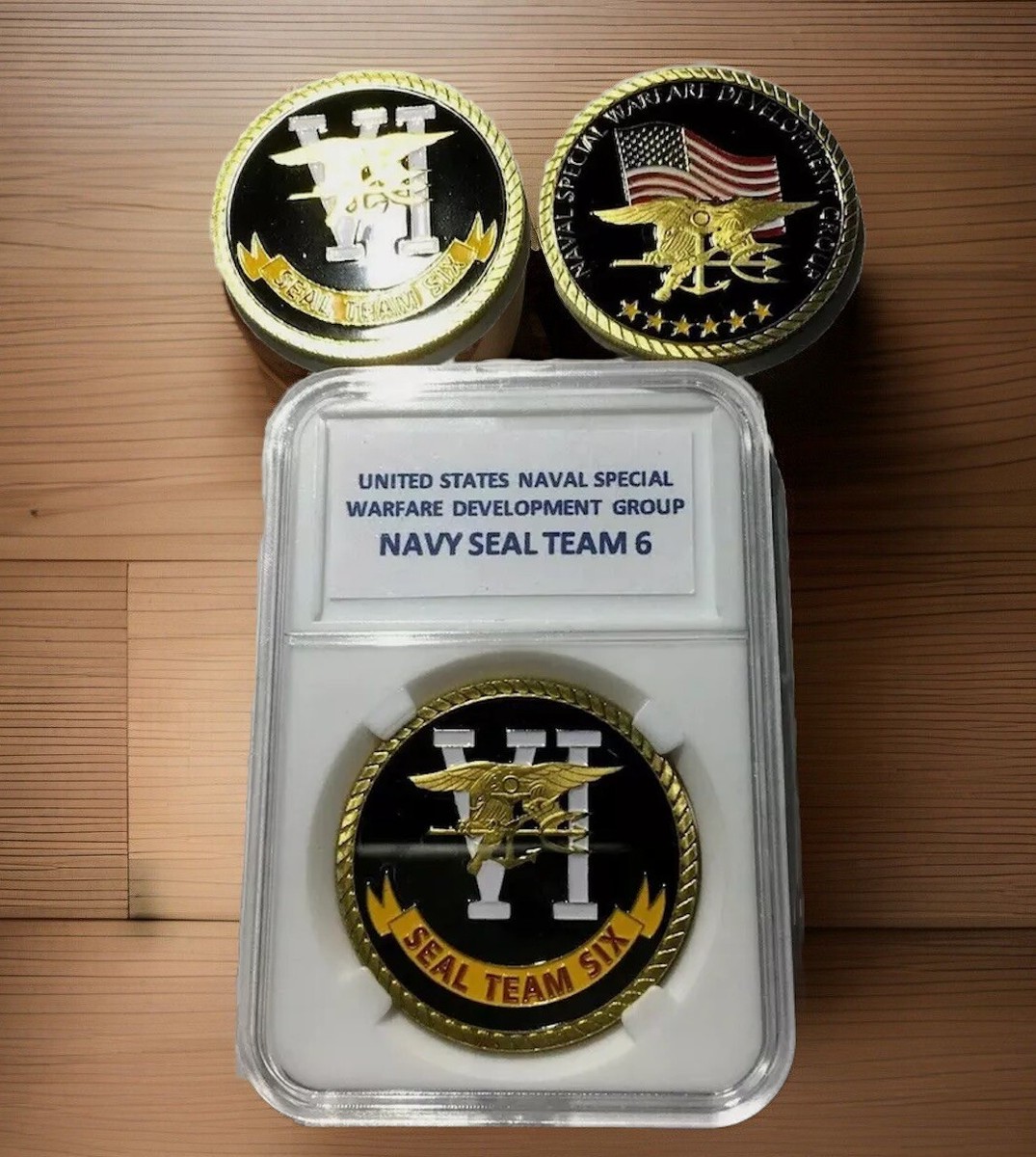 Navy Seal Challenge Coin NCIS Veritas Challenge Coin | Naval Criminal