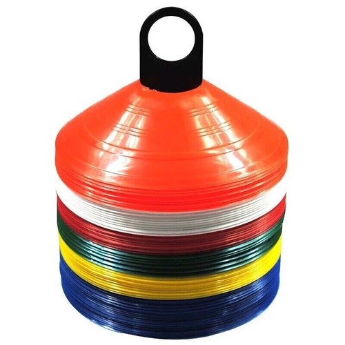 *30 PACK *White Disc Cones Soccer Football Track Field Marking Coaching ...