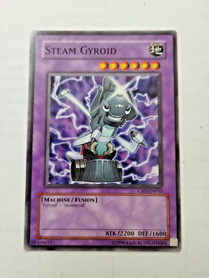 Yu-Gi-Oh! Steam Gyroid Cybernetic Revolution CRV-EN033 Unlim. Com ...