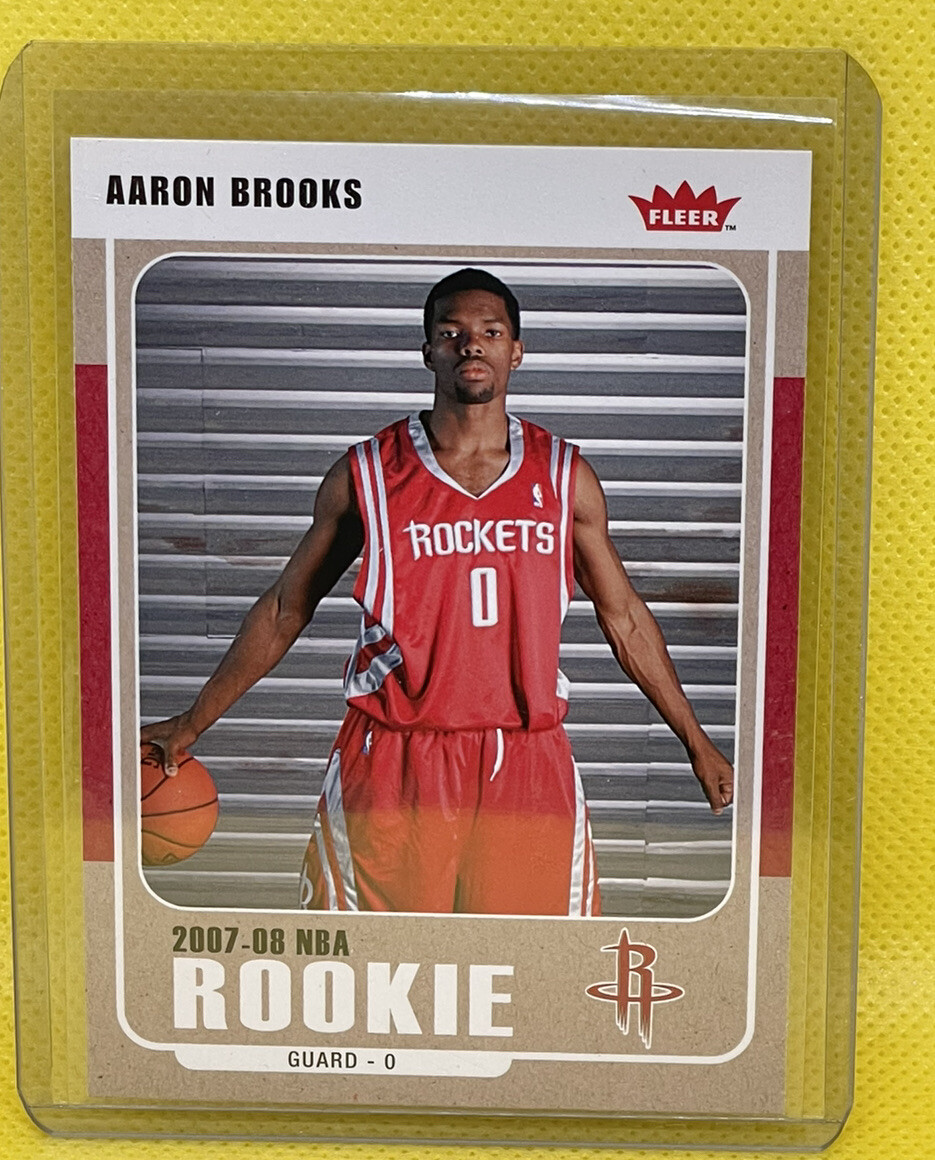 Aaron Brooks 2007-08 Fleer #218 RC Houston Rockets | eBay