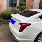 Fit For Cadillac CT5 2020-2024 ABS White Rear Door Tail Trunk Spoiler ...