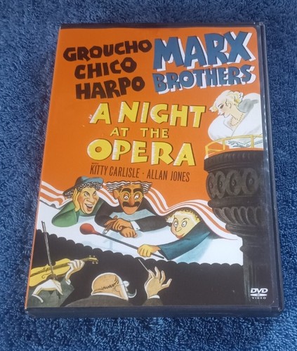 A Night at the Opera DVD The Marx Brothers Groucho Harpo Chico Sam Wood ...