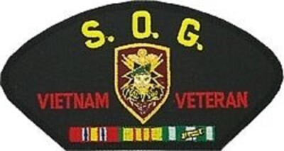 ARMY SOG VIETNAM VETERAN RIBBON EMBROIDERED 5" PATCH | eBay