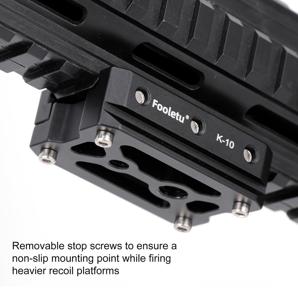 Swiss Plate Picatinny Rail Tripod Mount Adapter Picatinny Convert to ...