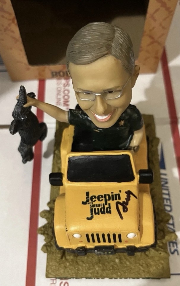 Autographed Sheriff Grady Judd 2025 Jeepin’ w/Judd Bobblehead - Limited ...