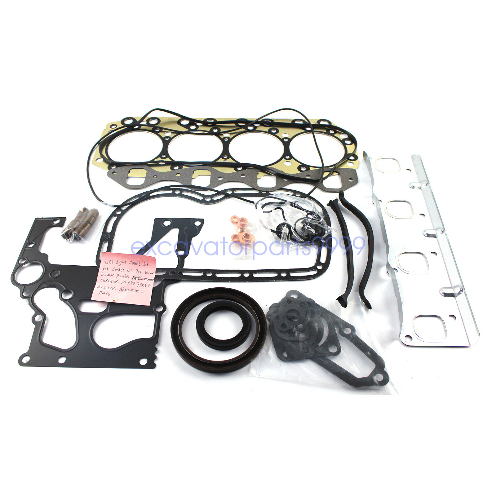 Engine Rebuild Kit& Connect Rods For Isuzu 4JA1 4JA1T NHR54 TFR54 Rodeo ...