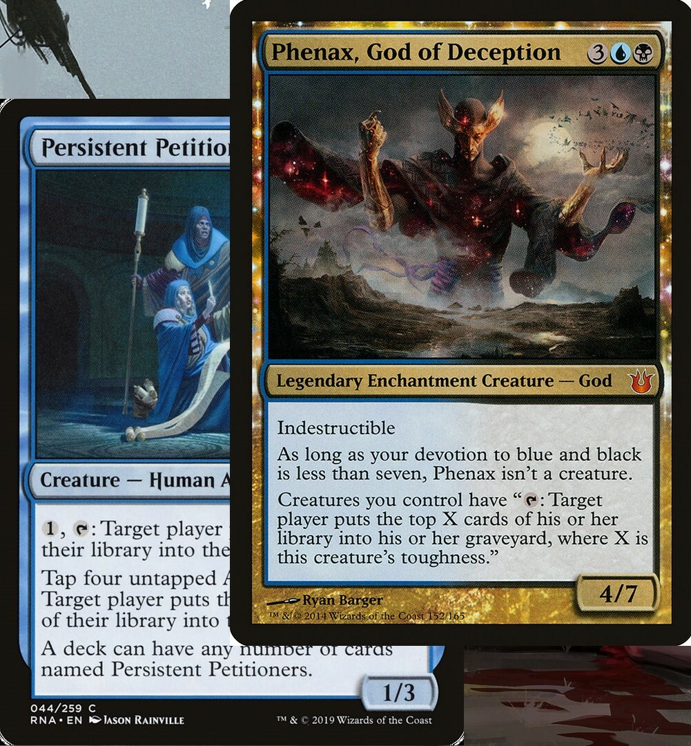 Phenax GOD Persistent Petitioners Commander Deck EDH Magic MTG **Ready ...