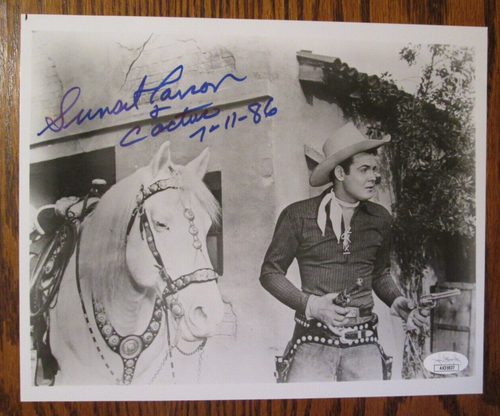 VINTAGE SUNSET CARSON Auto Signed Photo "Call of the Rockies" Actor COA ...