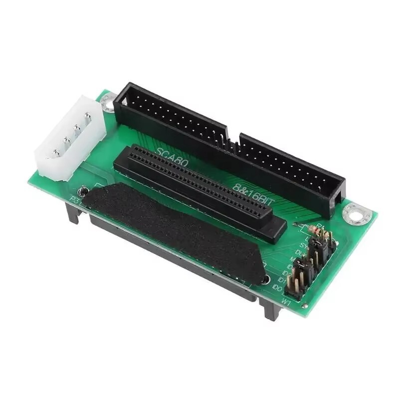 SCSI SCA 80 PIN TO 68 50 PIN SCSI Adapter SCA 80 PIN TO SCSI 68 IDE 50 ...