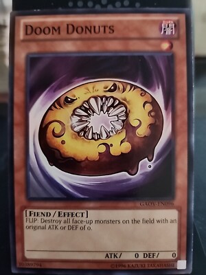 Doom Donuts - Yugioh Dark Monster - Vintage | eBay