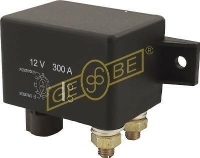 GEBE 991141 4 Terminal SPST NO Relay 12V 200/300 Amps - Made in Germany ...
